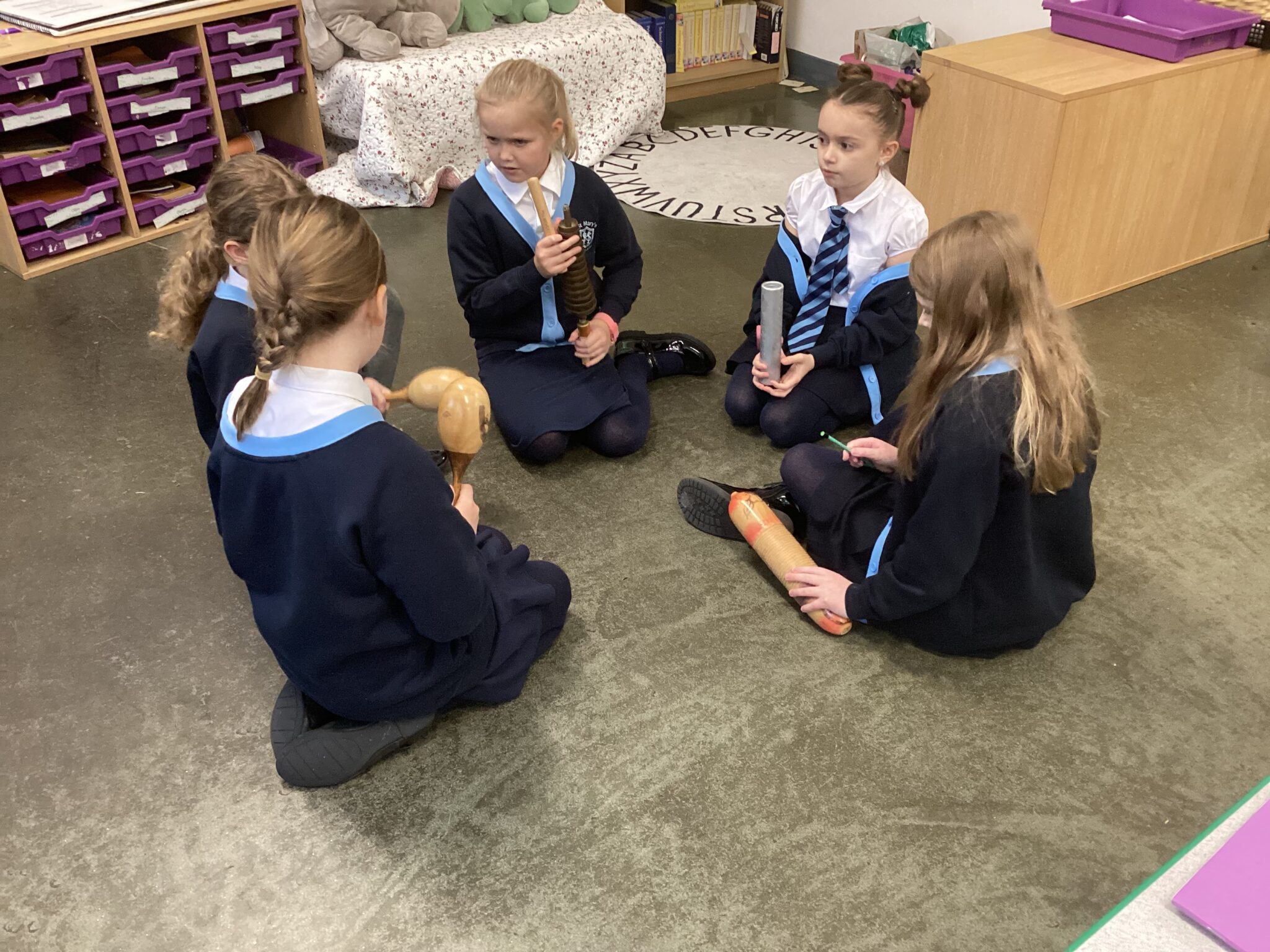 Our music lesson – St Mary's First School, Hexham