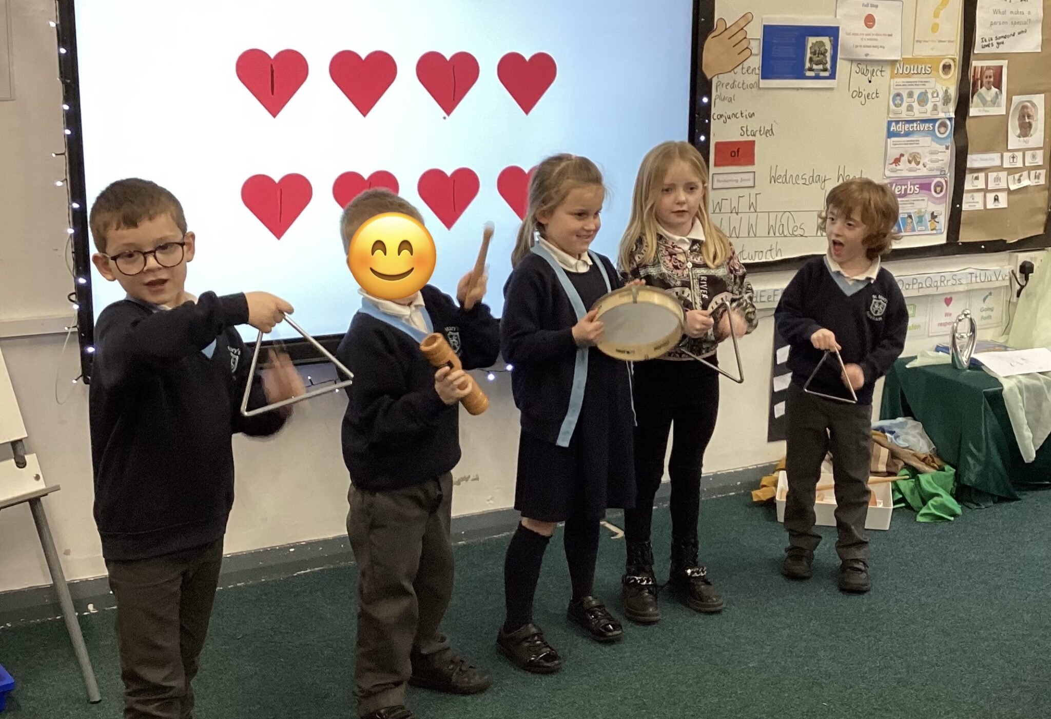 Keeping the beat – St Mary's First School, Hexham
